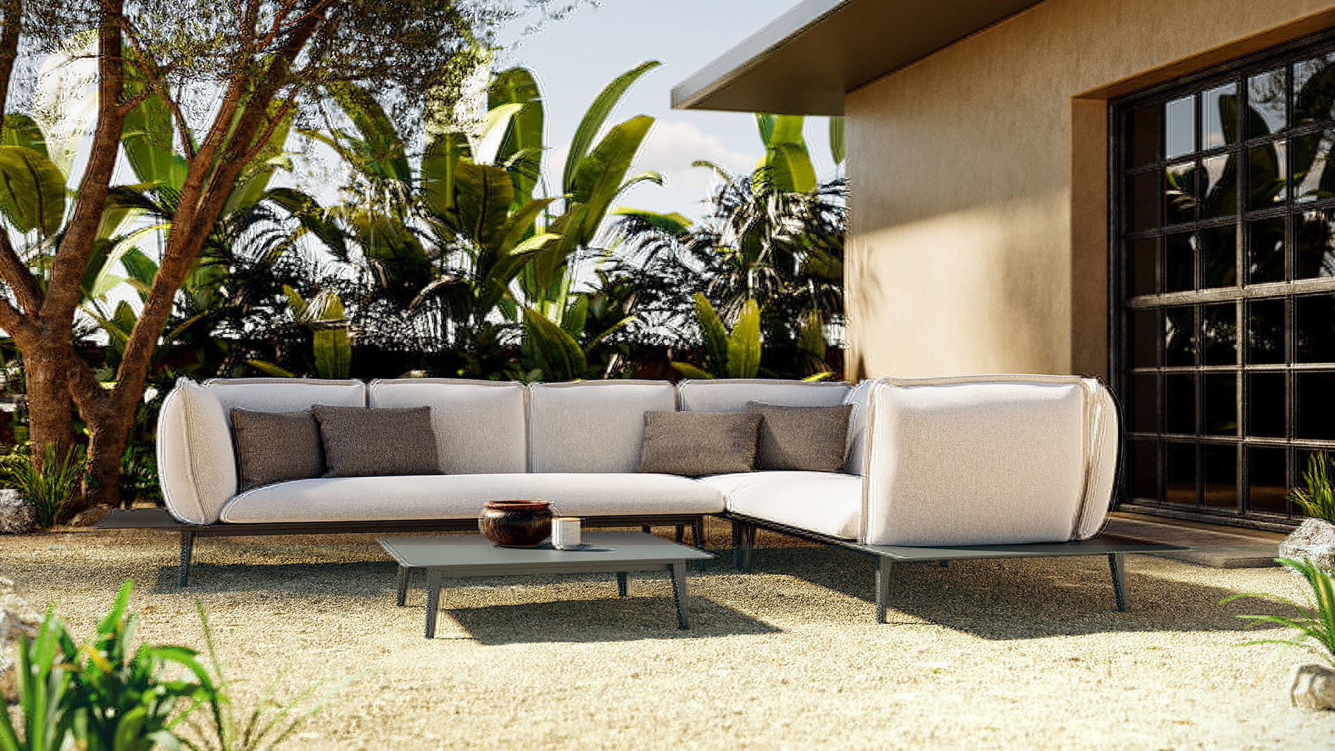 Gartenmöbel Set Im Lounge Design Günstig Kaufen Artelia Design It